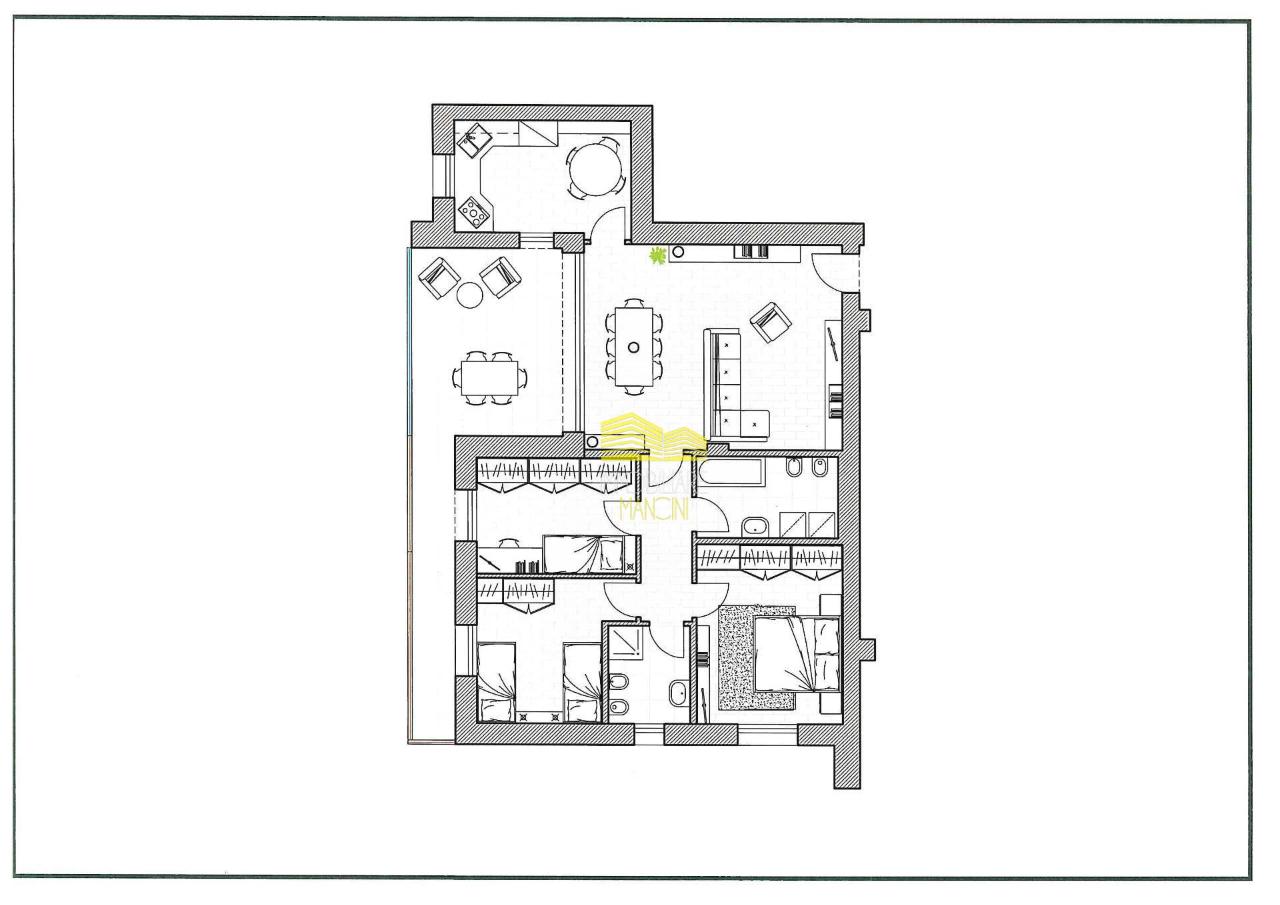 Appartamento in vendita a Trezzo Sull'Adda