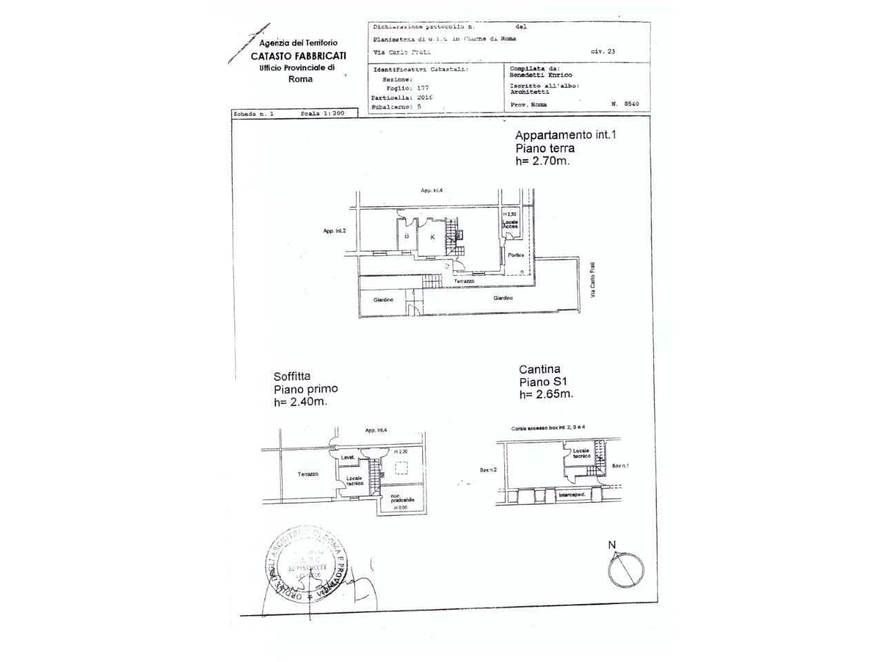 Appartamento in vendita a Roma