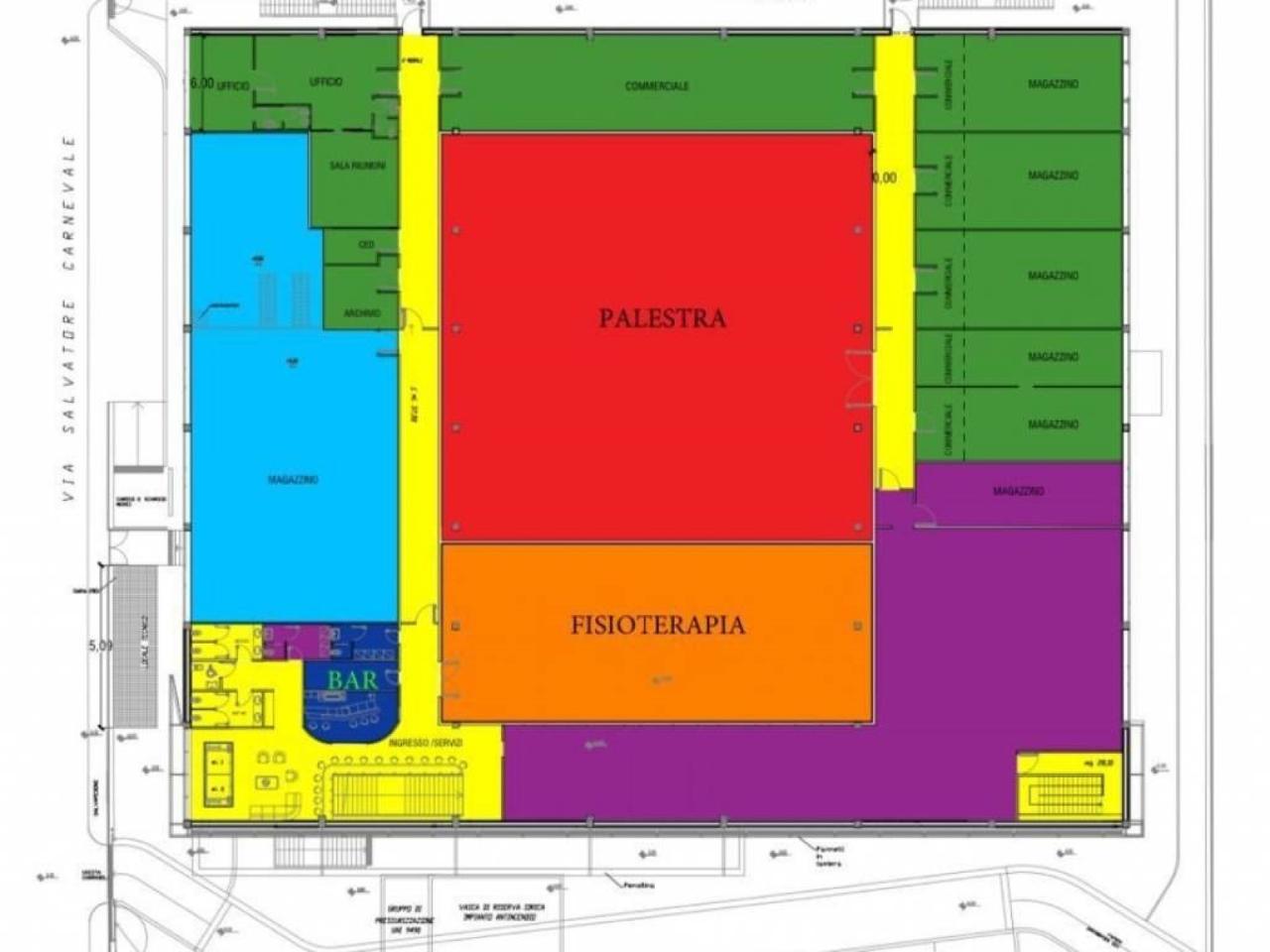 Palazzina commerciale in affitto a Ciampino