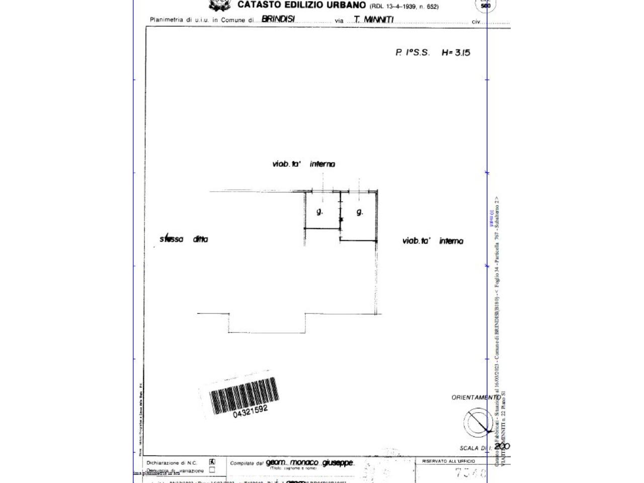 Appartamento in vendita a Brindisi
