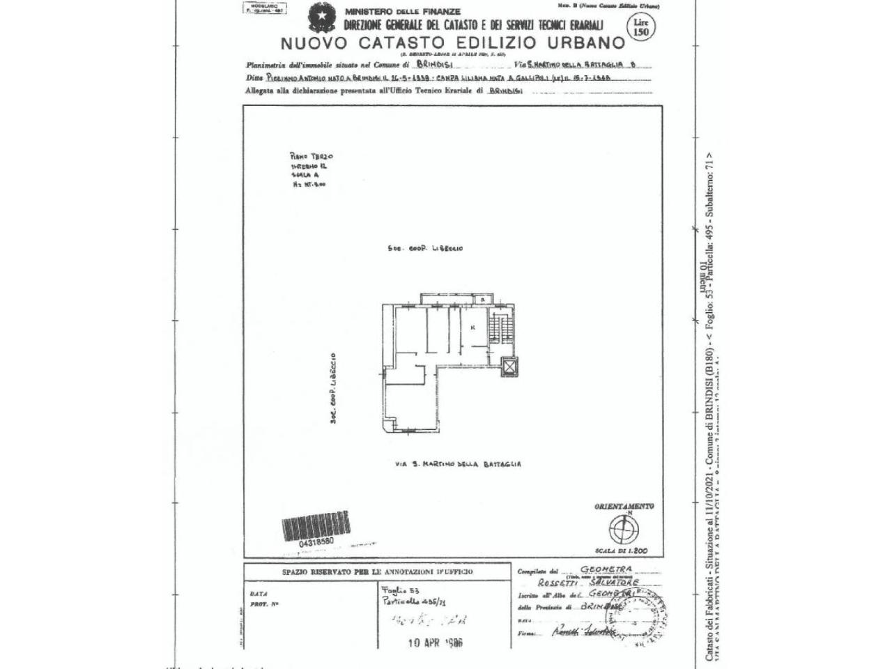 Appartamento in vendita a Brindisi
