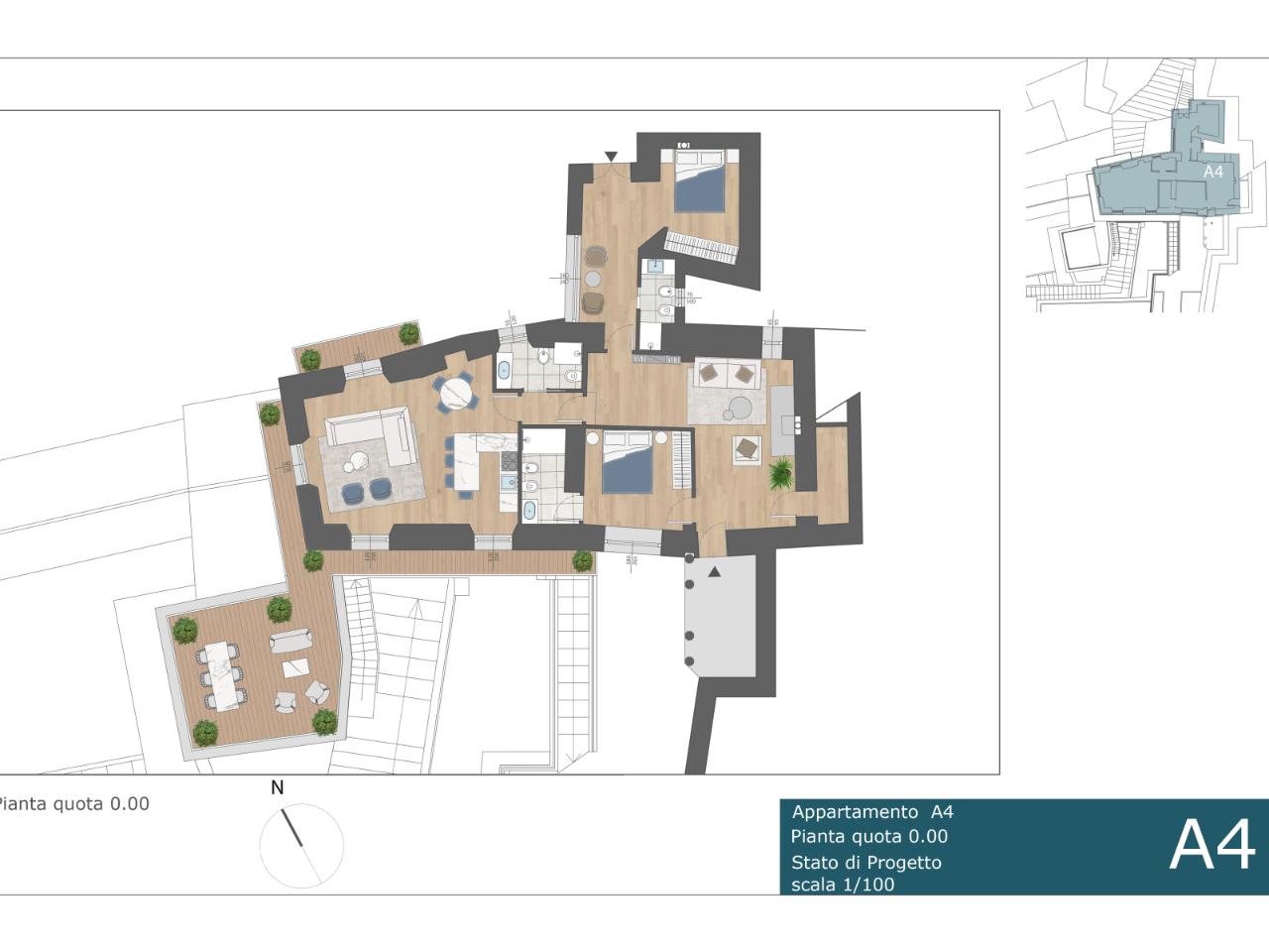 Appartamento in vendita a Torno