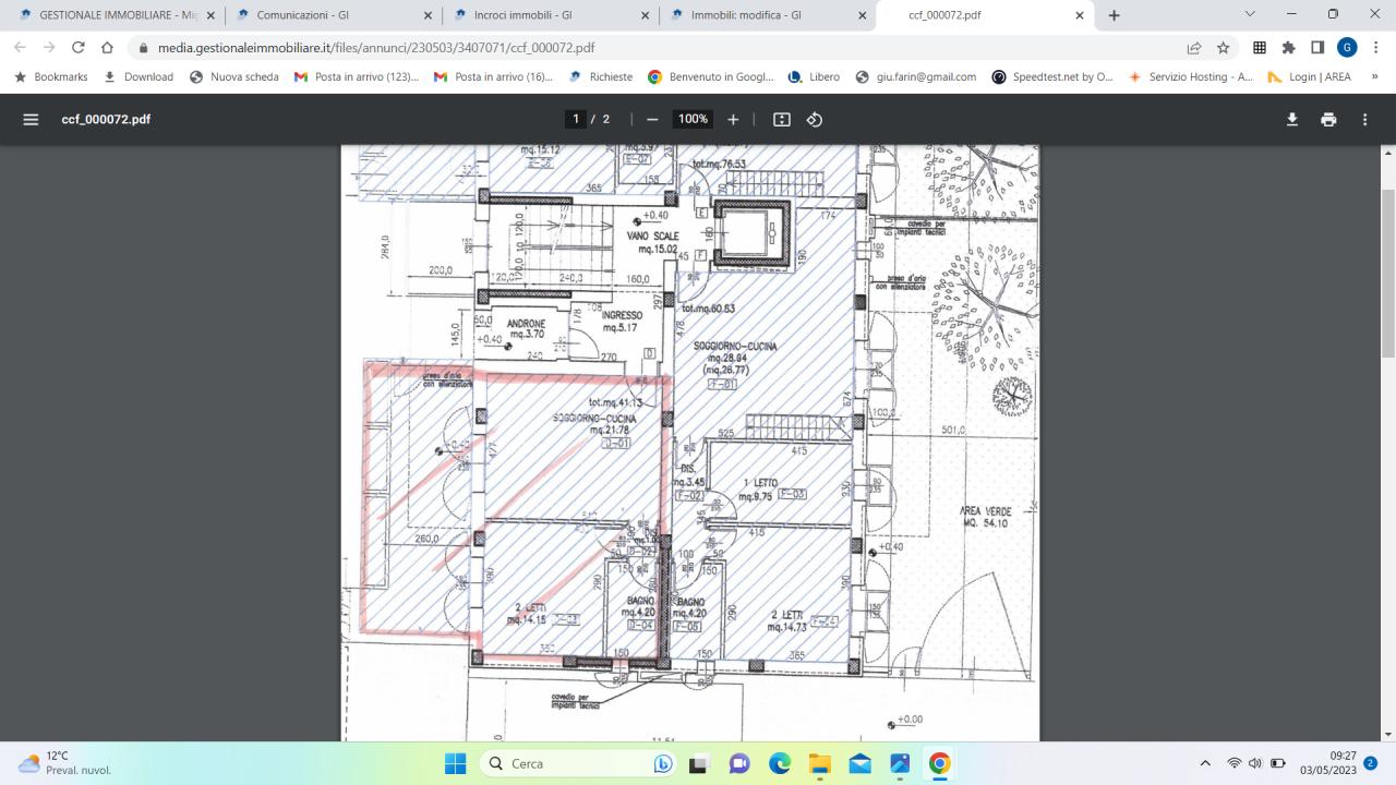 Appartamento in vendita a Forli'