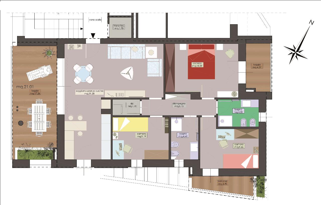 Appartamento in vendita a Rimini