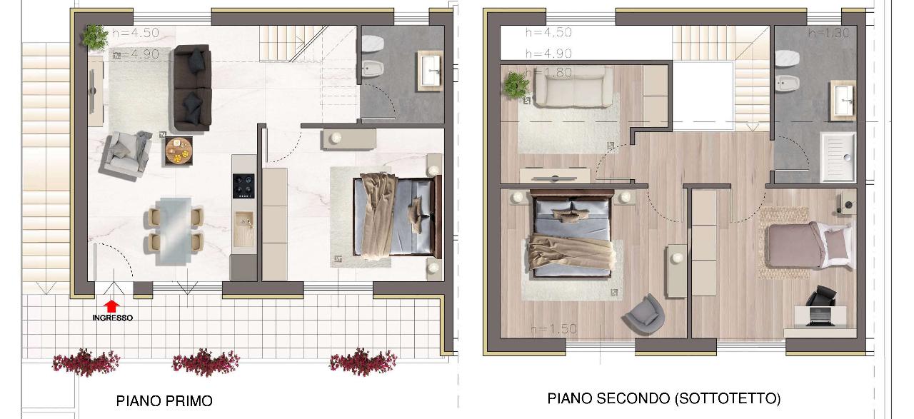 Appartamento in vendita a Montescudo-Monte Colombo
