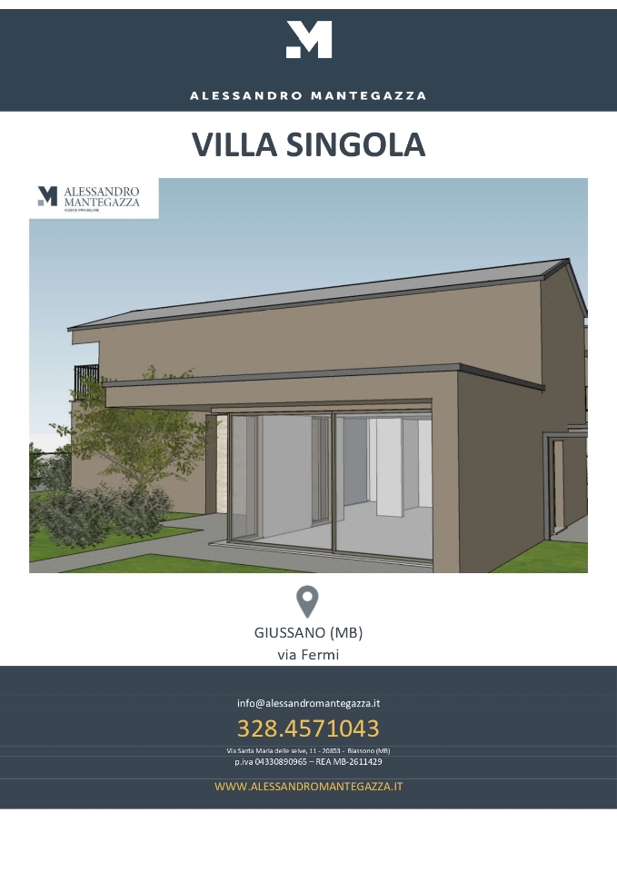 Villa unifamiliare in vendita a Giussano