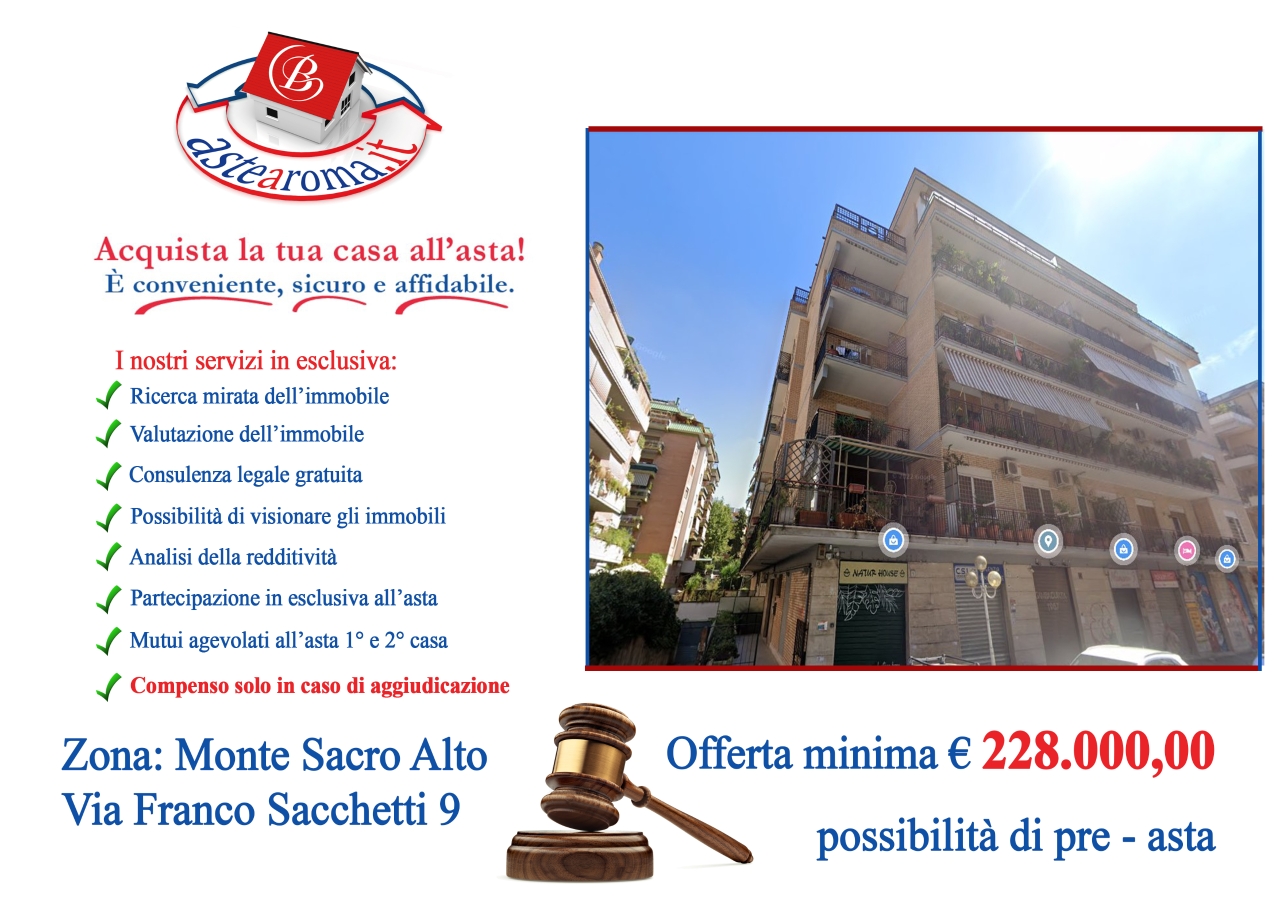 Appartamento in vendita a Roma