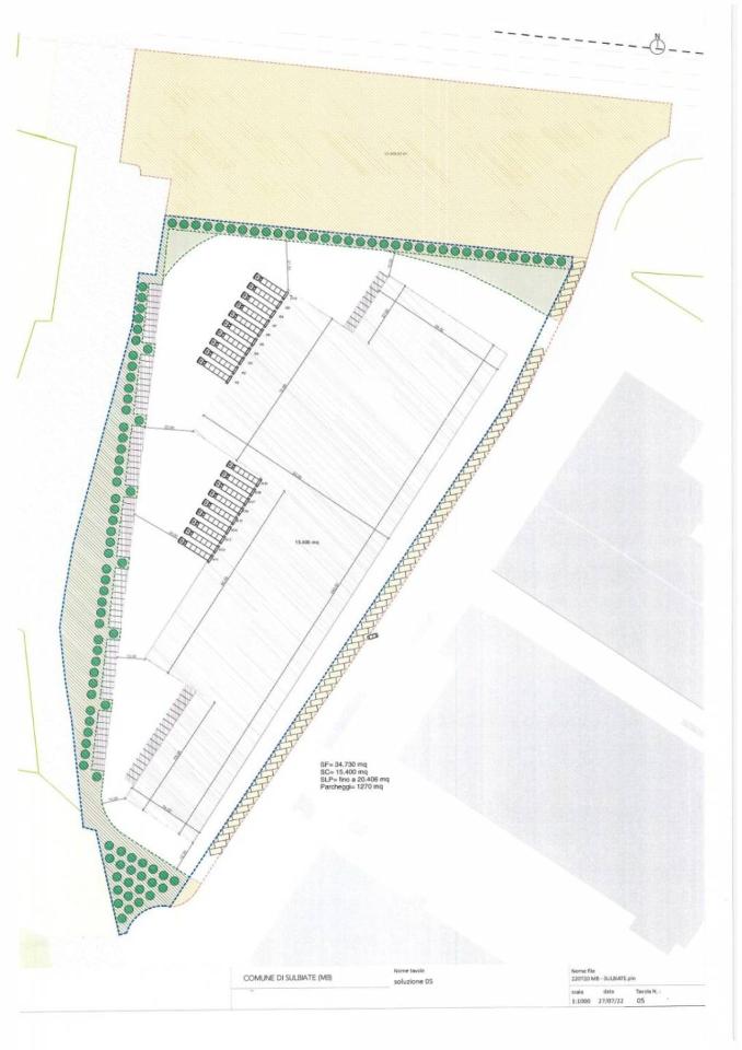 Capannone in affitto a Sulbiate