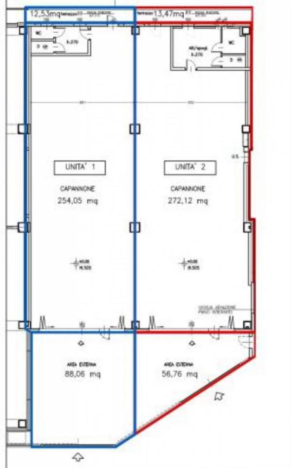 Capannone in vendita a Osnago