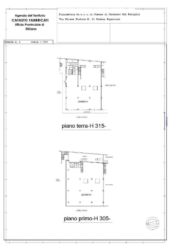 Capannone in vendita a Cernusco Sul Naviglio