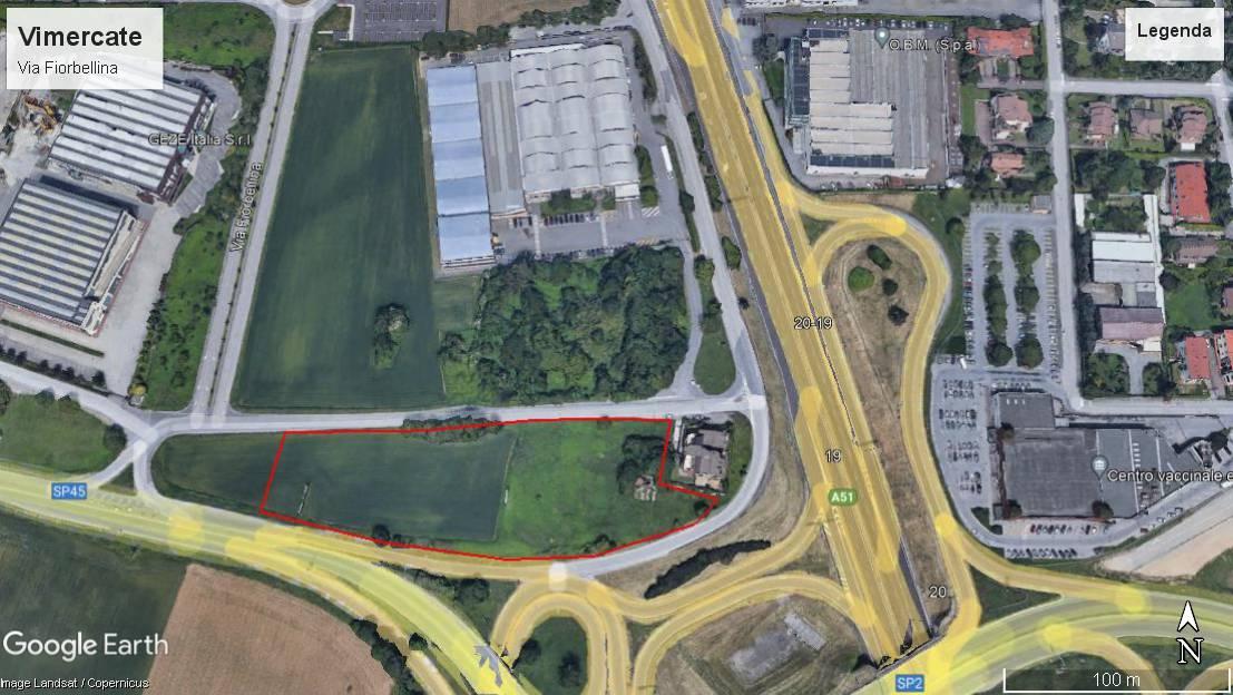 Terreno edificabile in vendita a Vimercate