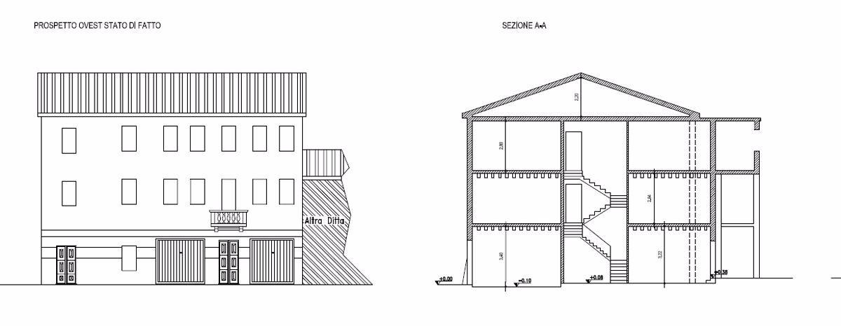 Palazzina commerciale in vendita a Rovigo