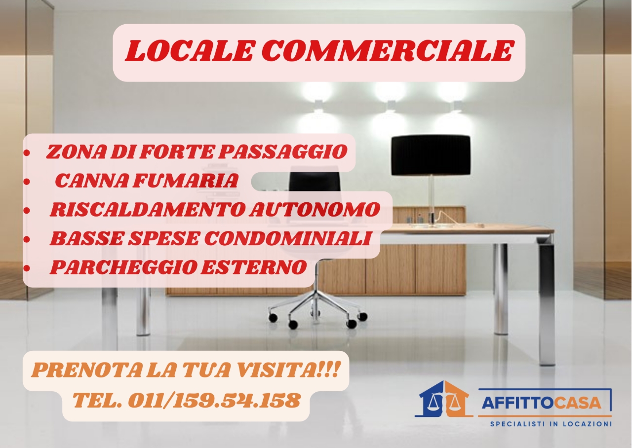 Negozio in affitto a Moncalieri