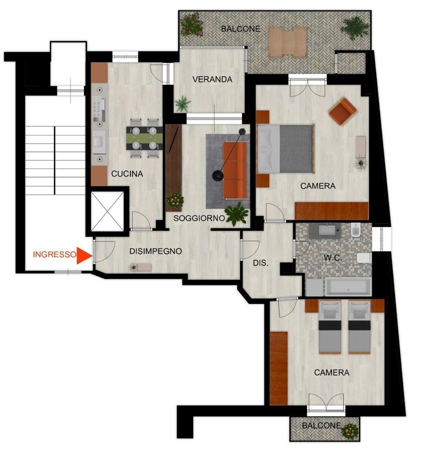 Appartamento in vendita a Sanfront