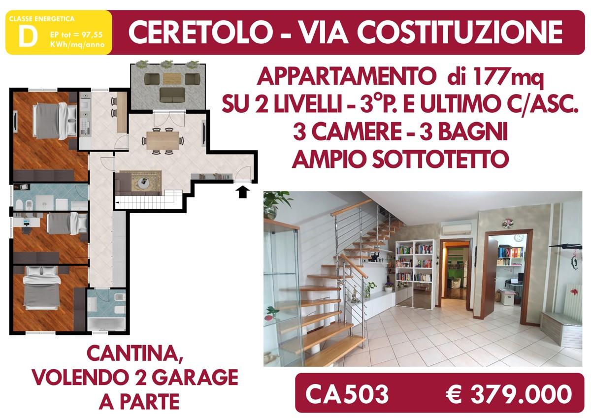 Appartamento in vendita a Casalecchio Di Reno