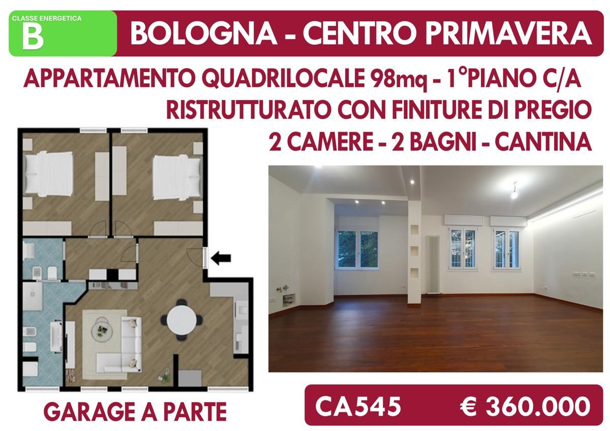 Appartamento in vendita a Bologna