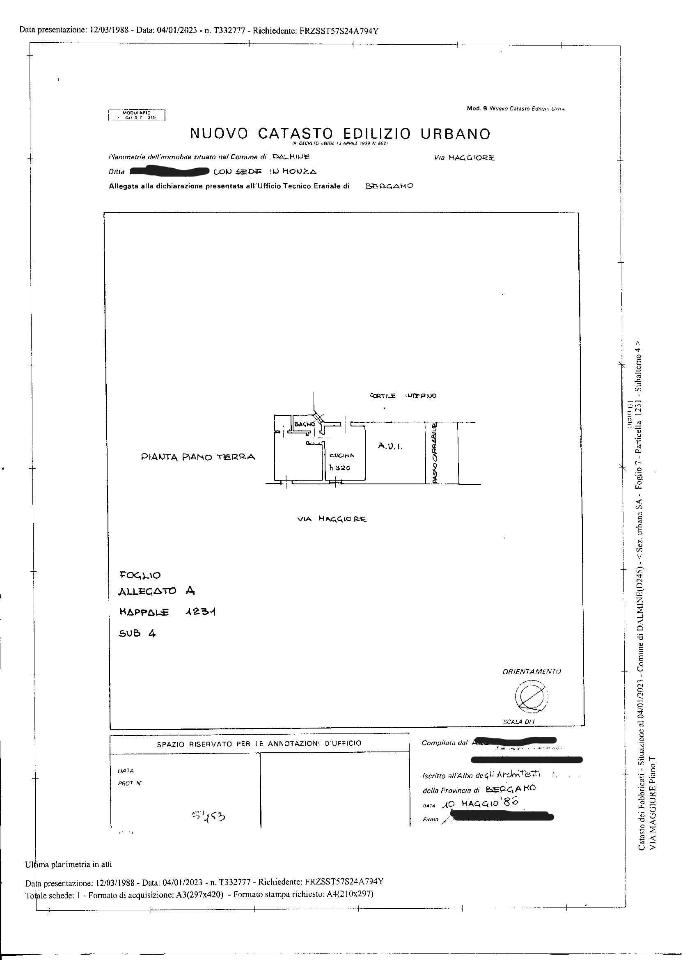 Appartamento in vendita a Dalmine