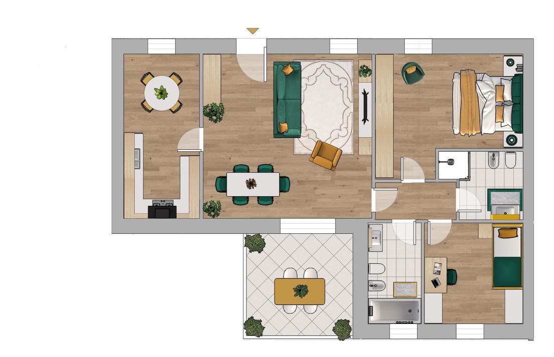 Appartamento in vendita a Pioltello