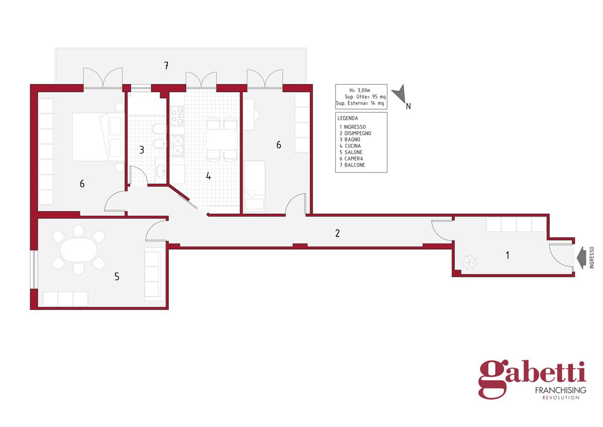 Appartamento in affitto a Napoli