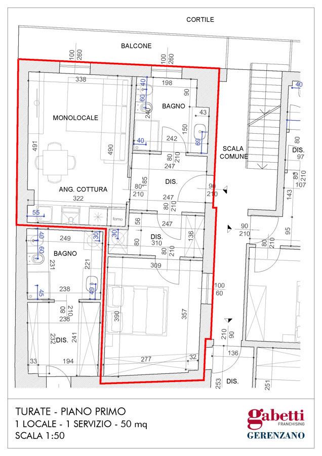 Appartamento in vendita a Turate