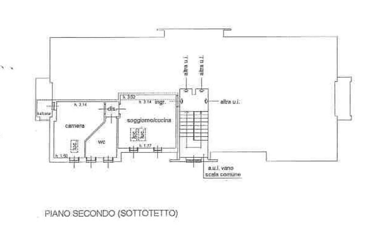 Attico in vendita a Turate