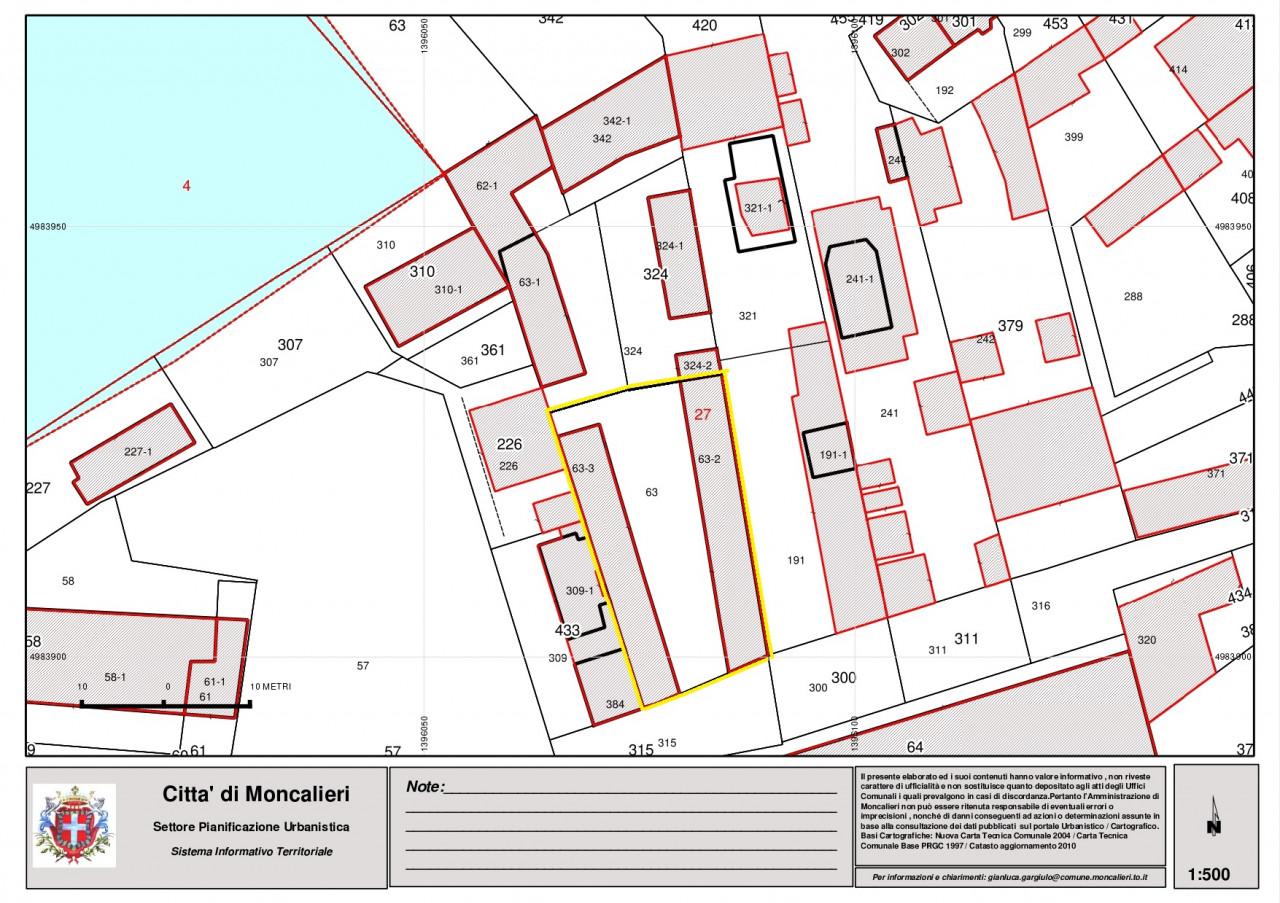 Terreno edificabile residenziale in vendita a Moncalieri