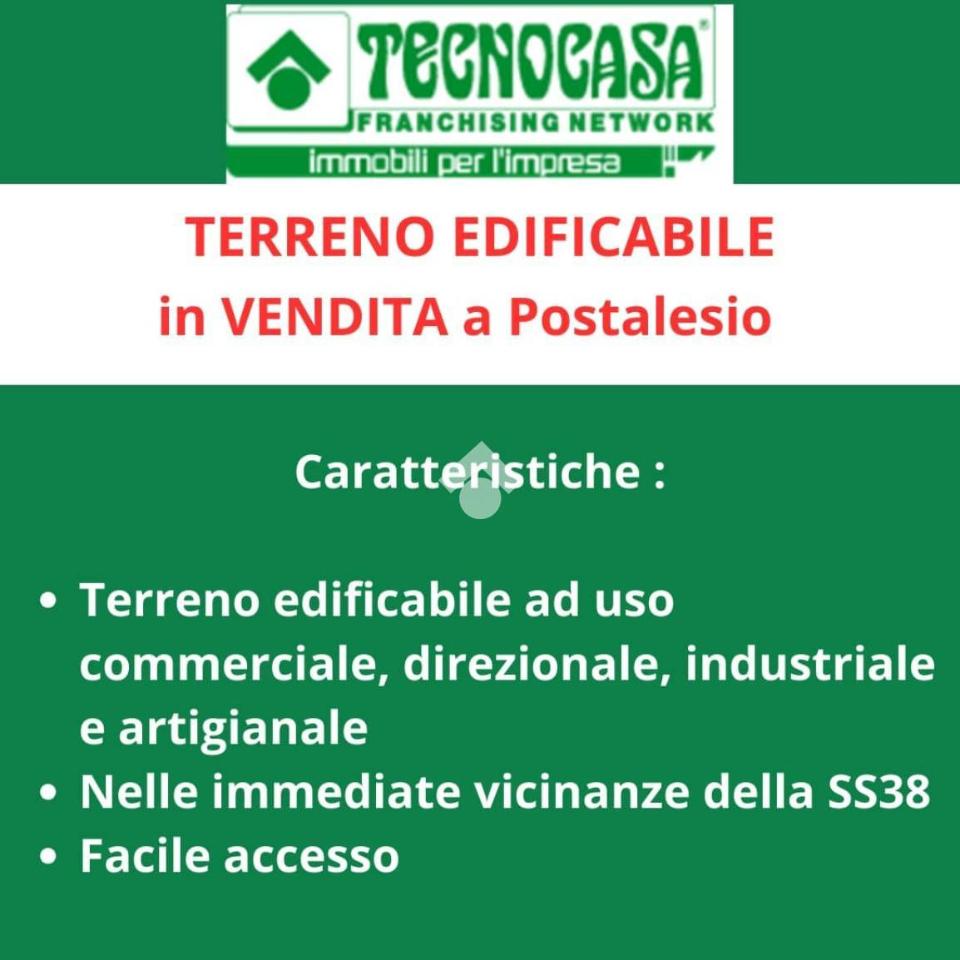 Terreno edificabile in vendita a Postalesio