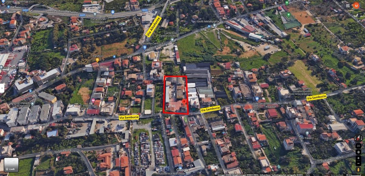 Capannone in affitto a Palermo