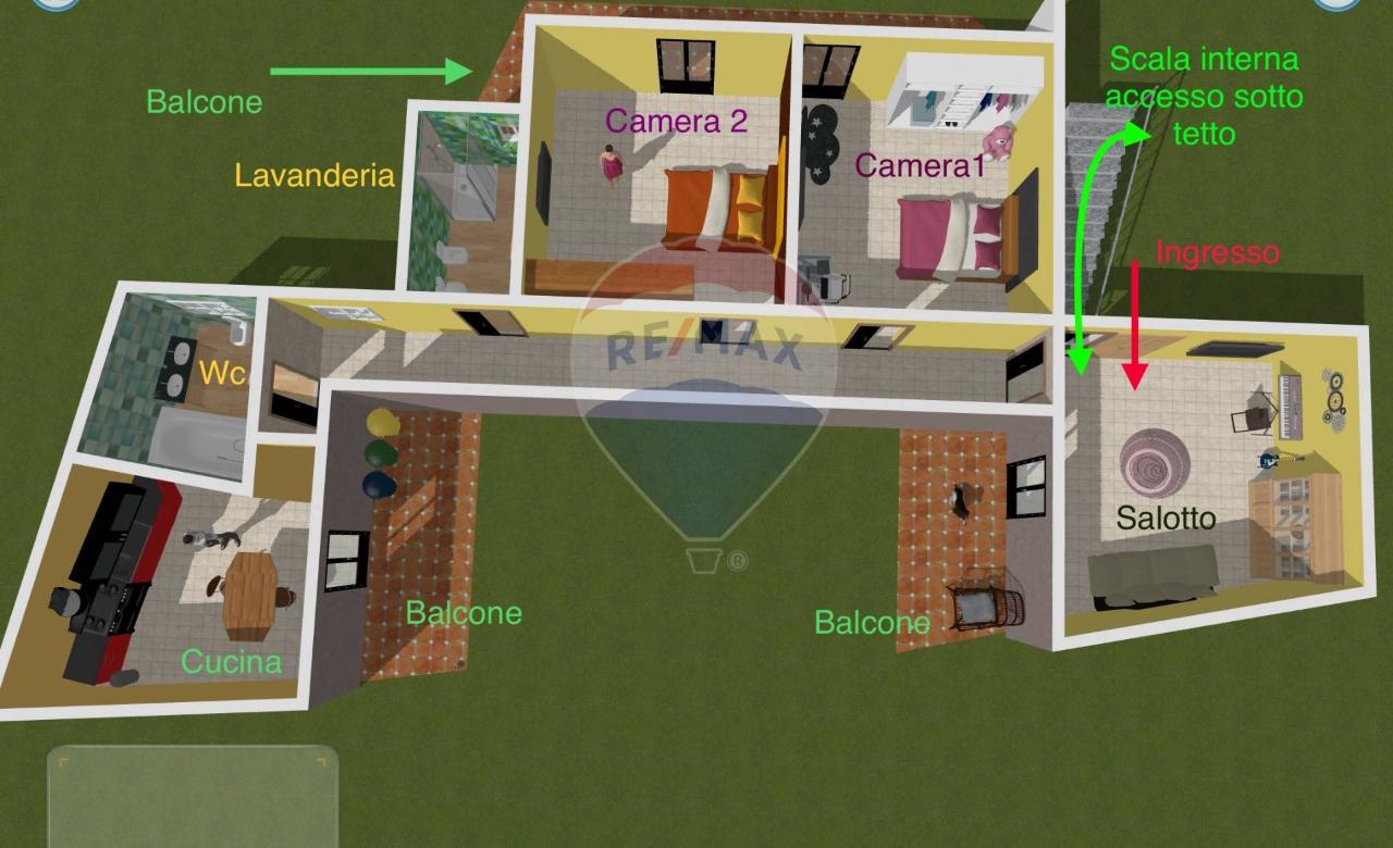 Appartamento in vendita a Gravina Di Catania