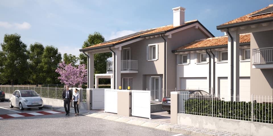 Villa a schiera in vendita a Santa Giustina In Colle