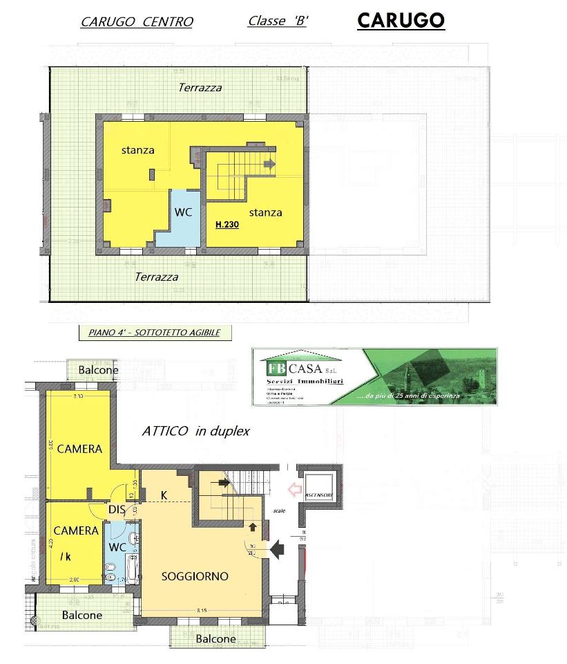 Appartamento in vendita a Carugo