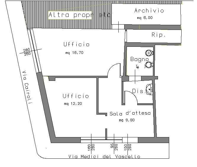 Ufficio in affitto a Montecatini Terme