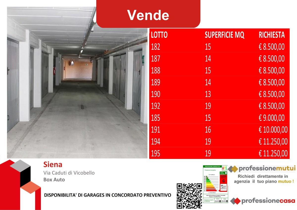 Box in vendita a Siena