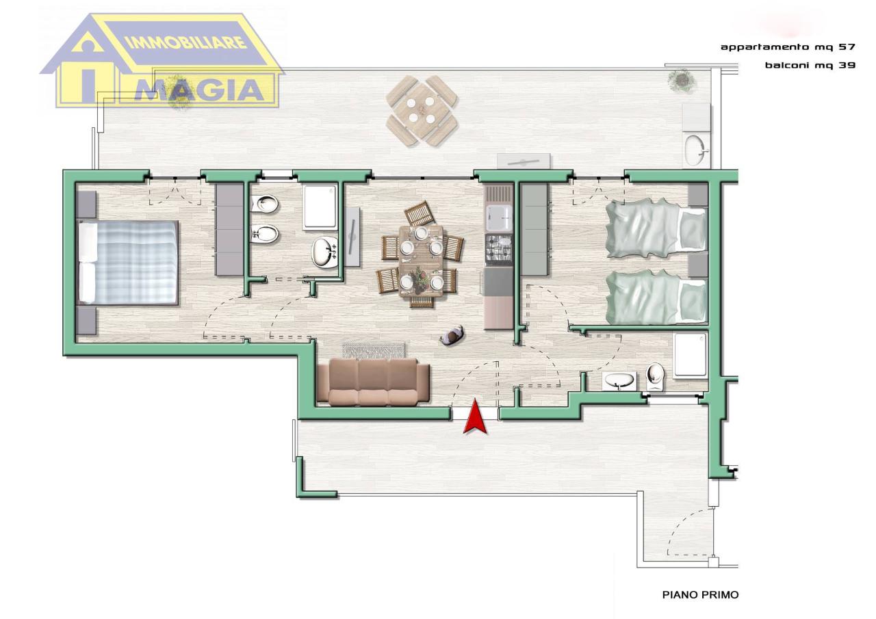 Appartamento in vendita a Tortoreto