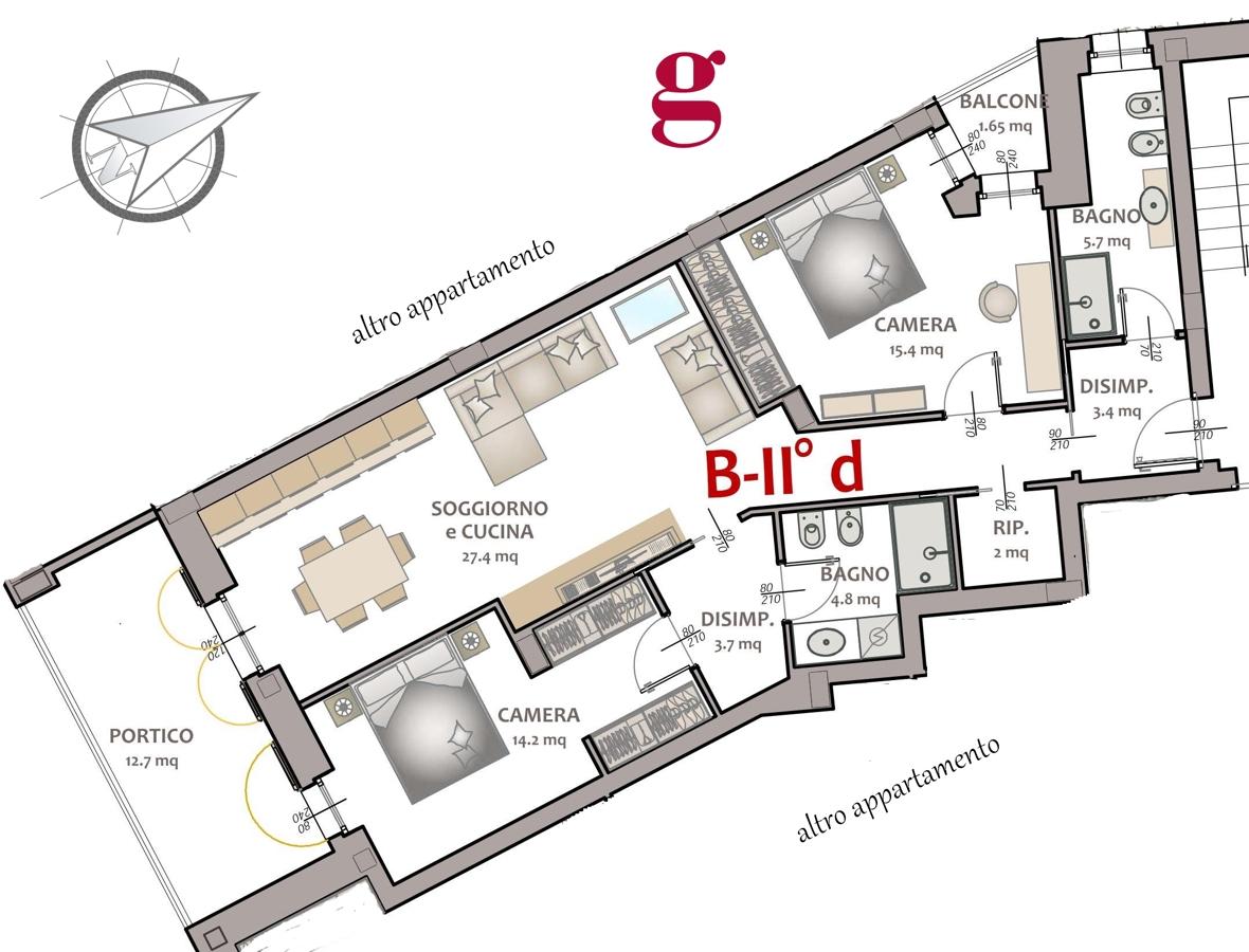 Appartamento in vendita a Alba