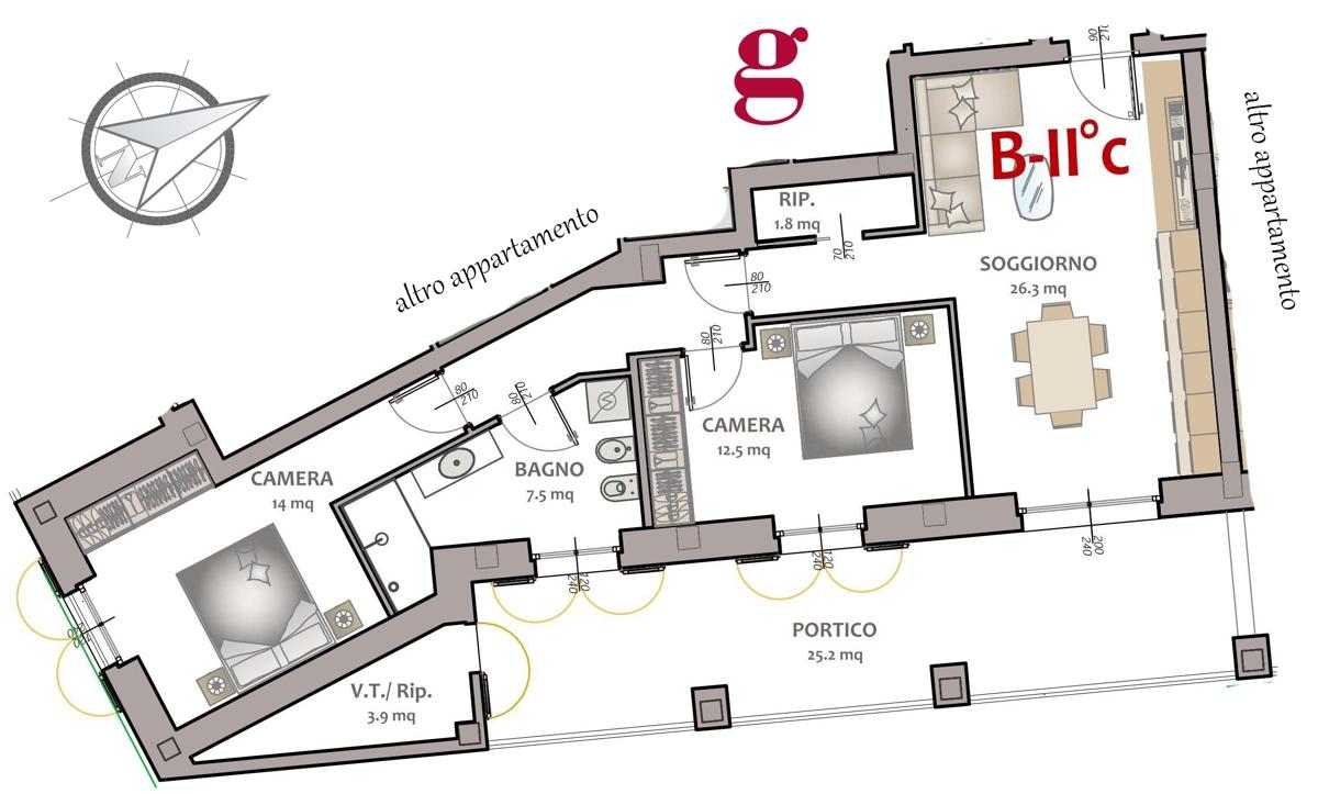 Appartamento in vendita a Alba