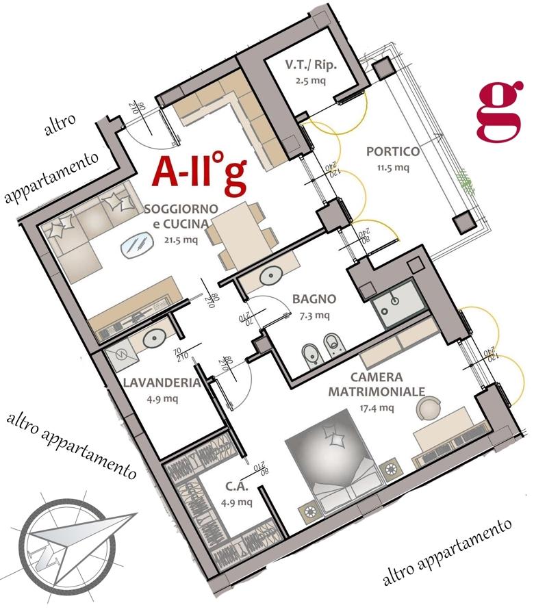 Appartamento in vendita a Alba