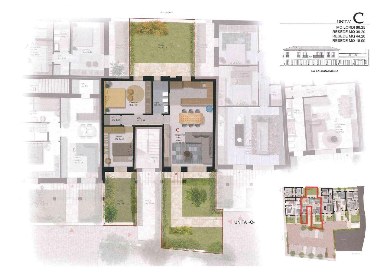 Appartamento in vendita a Cascina