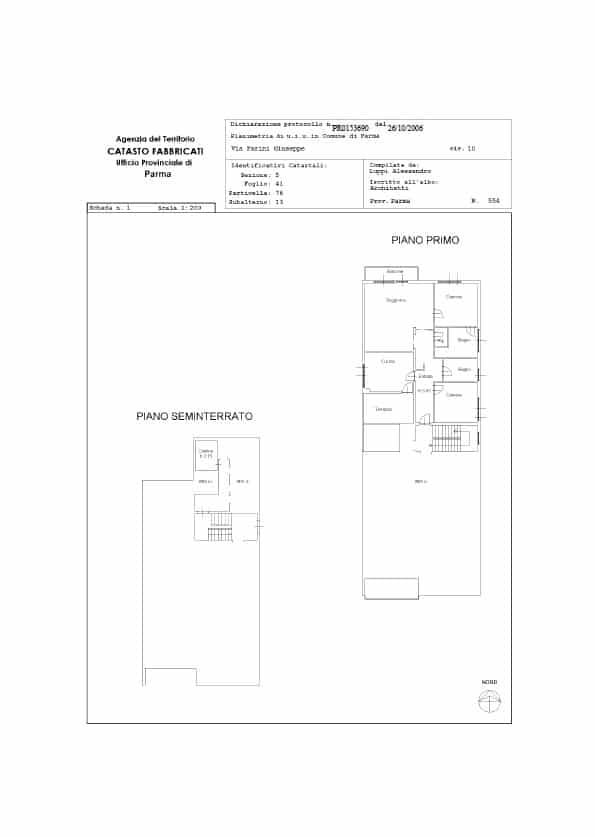 Appartamento in vendita a Parma