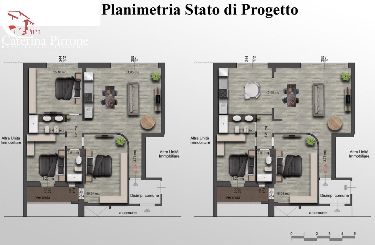 Appartamento in vendita a Firenze