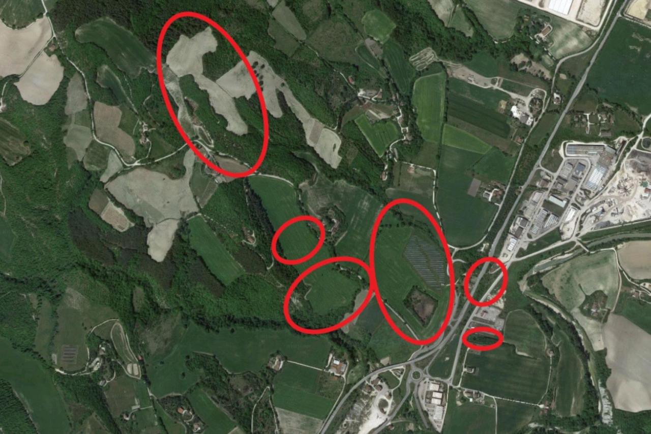 Terreno edificabile residenziale in Località Candiracci, Sp 3 – Via Flaminia Nord, N. Snc, Cagli