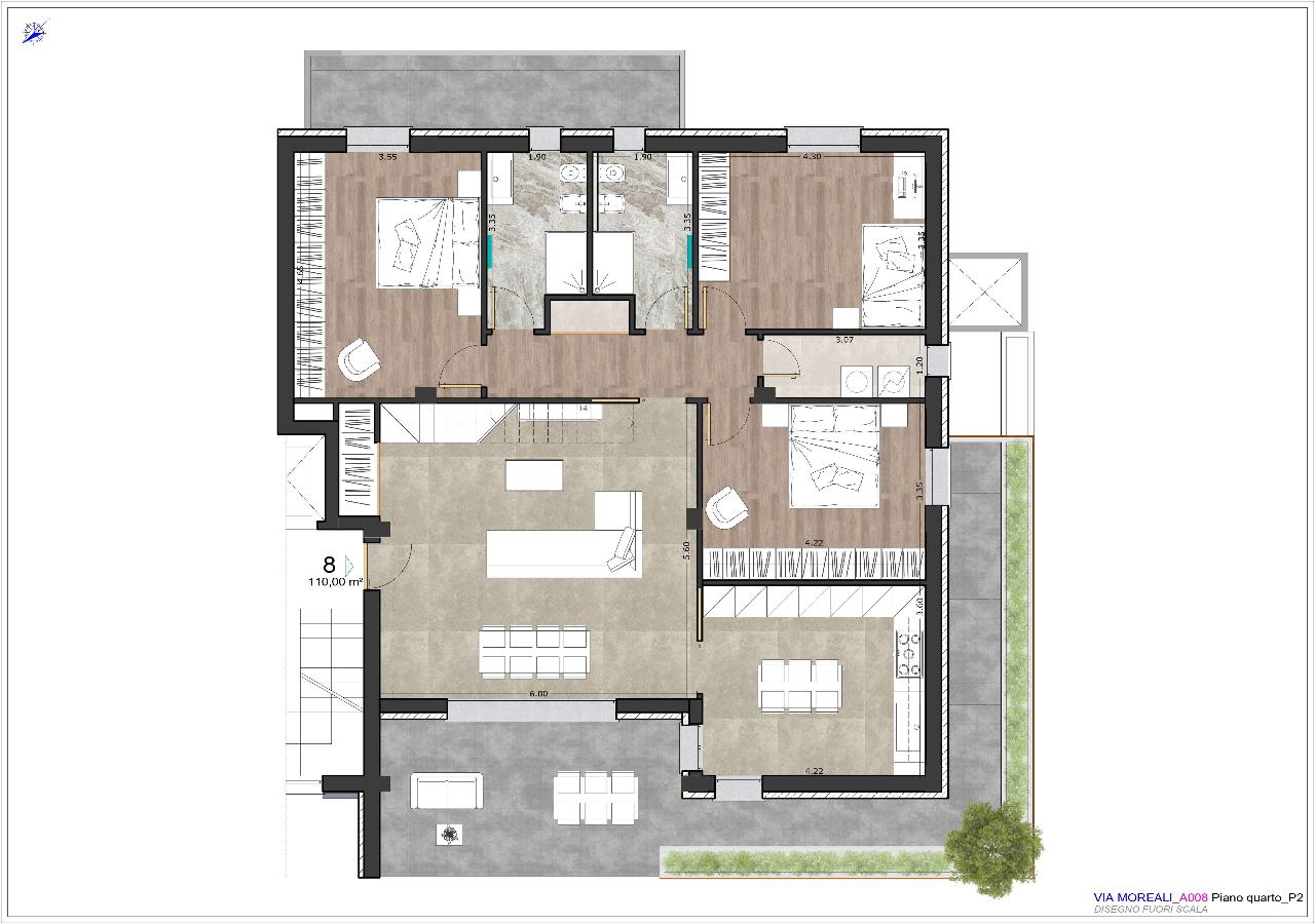 Attico in vendita a Modena