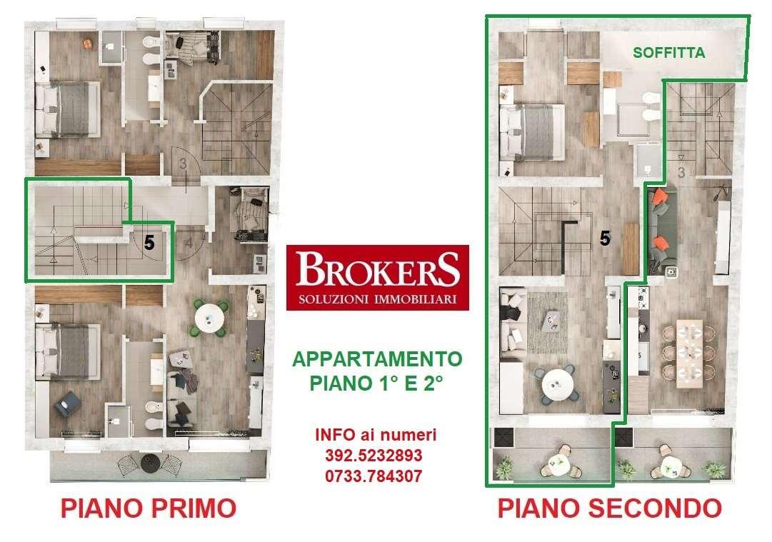 Appartamento in vendita a Civitanova Marche