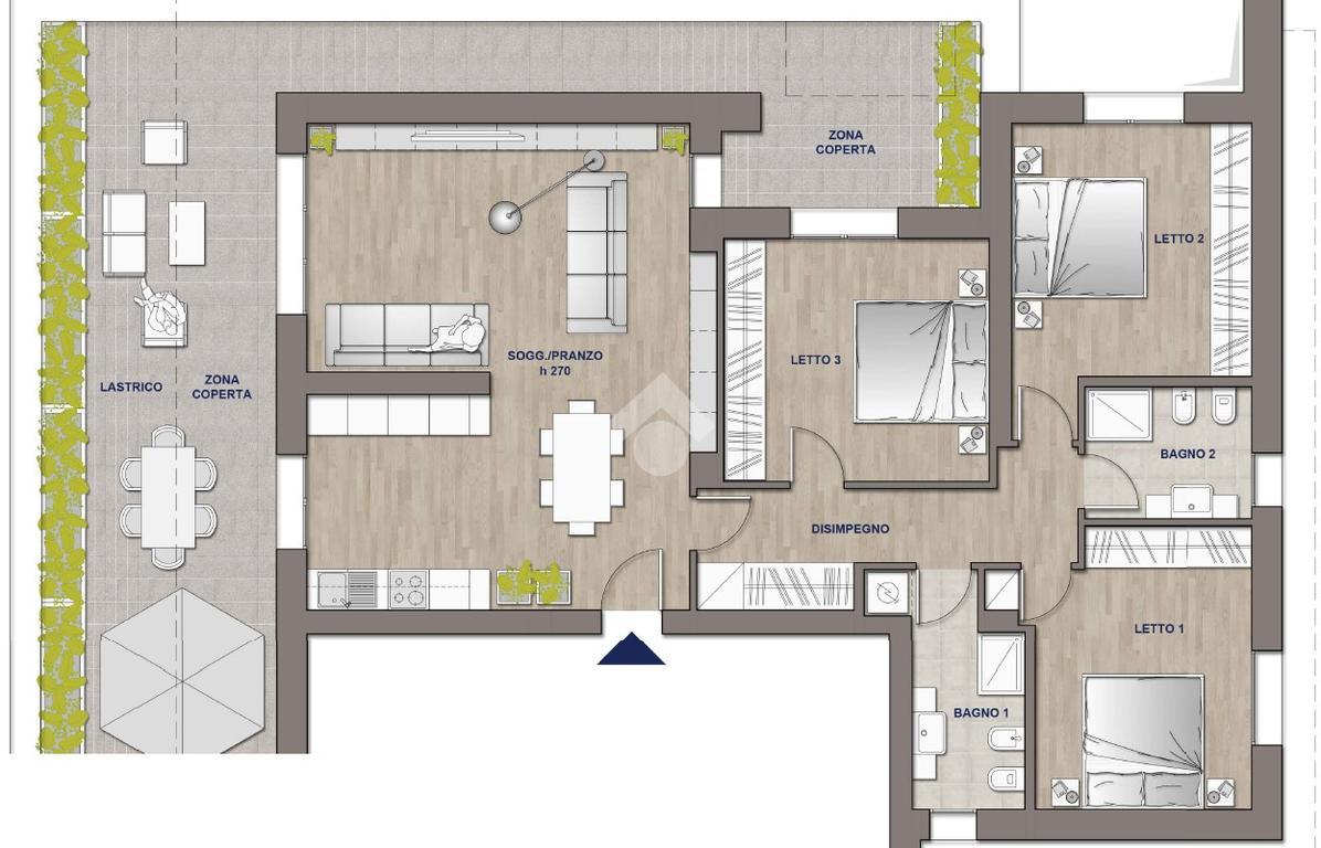 Appartamento in vendita a Anzola Dell'Emilia