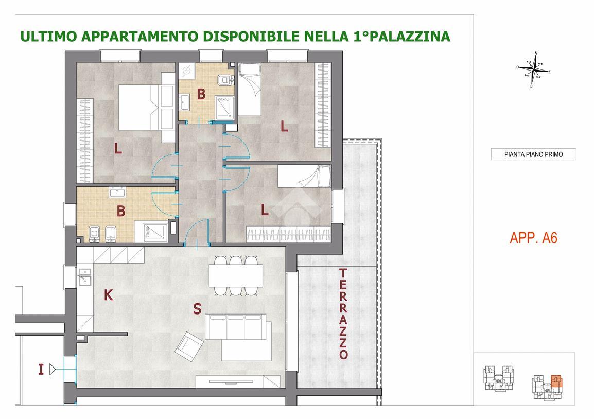 Appartamento in vendita a Uggiate Trevano
