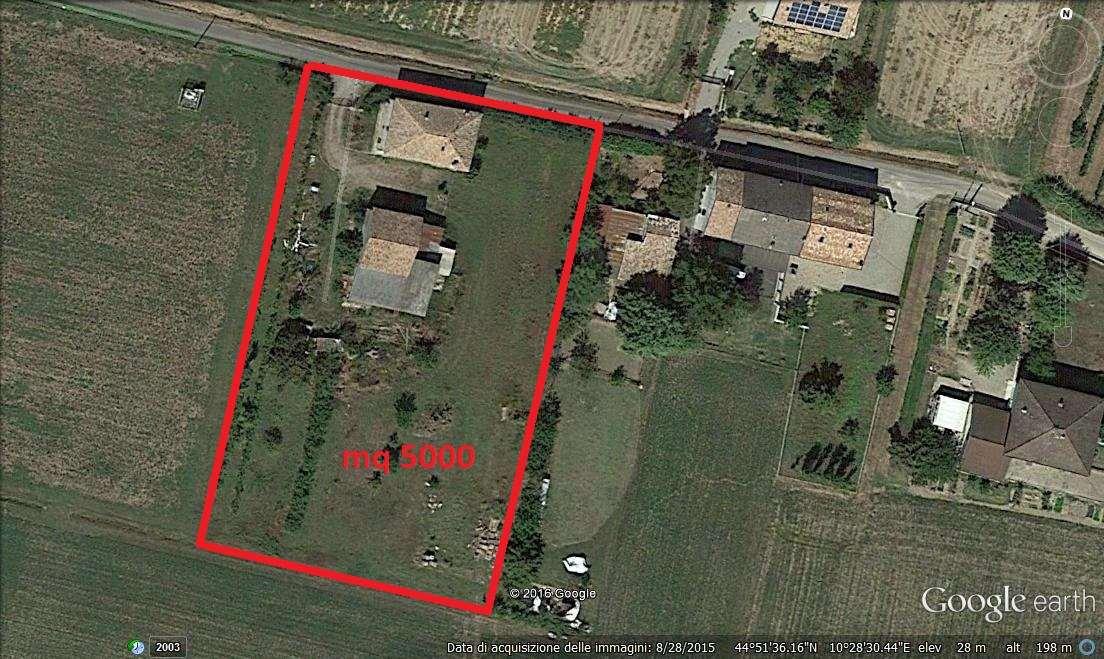 Terreno edificabile misto in vendita a Brescello