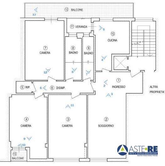 Appartamento in vendita a Firenze