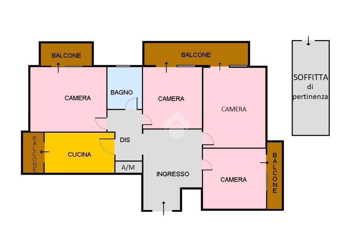 Appartamento in vendita a Roma
