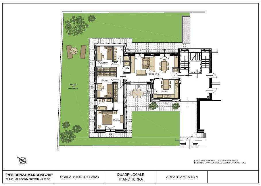 Appartamento in vendita a Pregnana Milanese