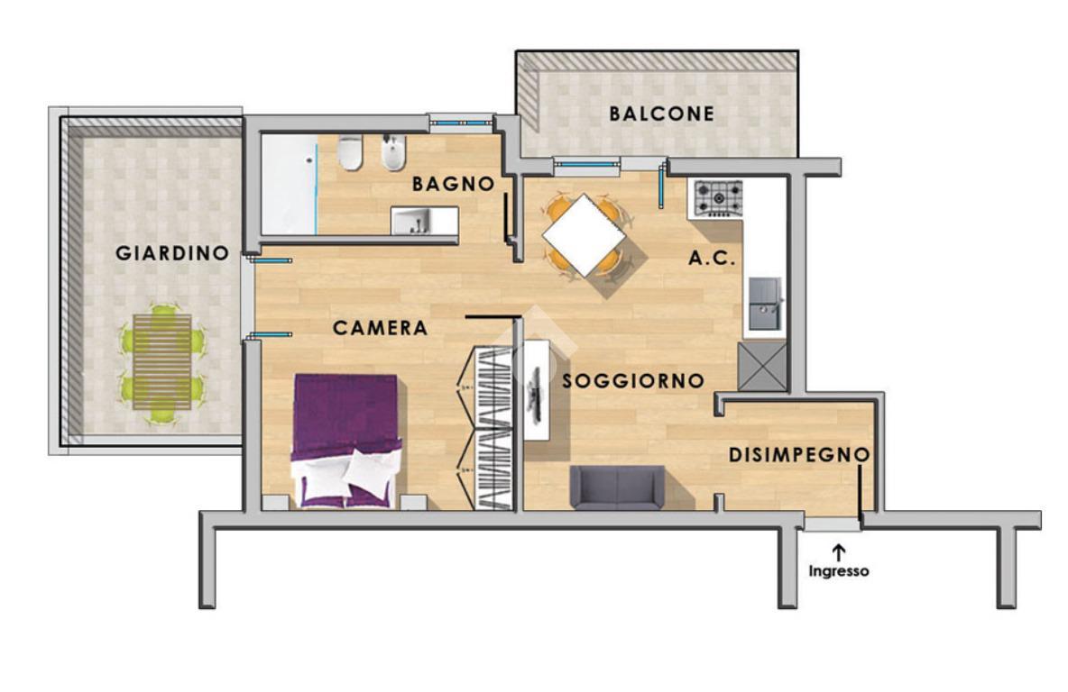 Appartamento in vendita a Roma